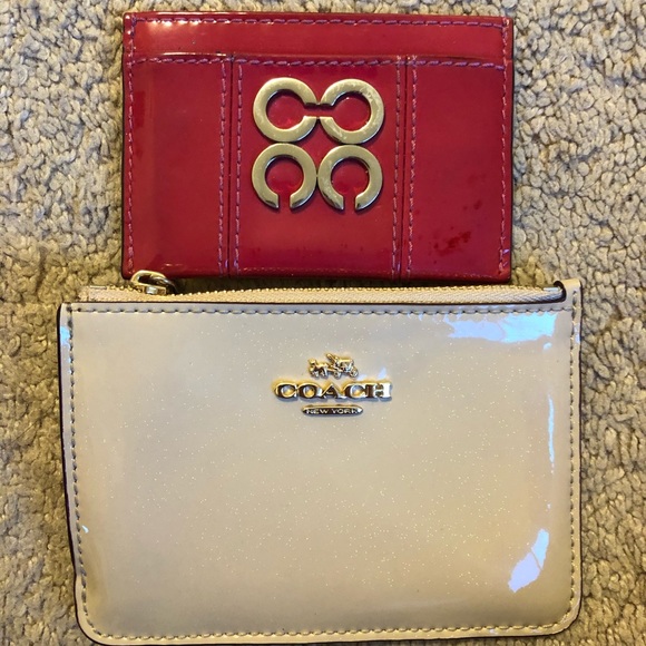 Coach | Bags | Lot Of 2 Coach Card Case And Coin Wallet | Poshmark